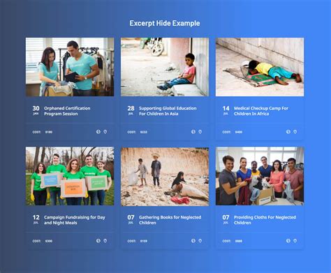 Events Calendar Grid Widget Element Pack For Elementor