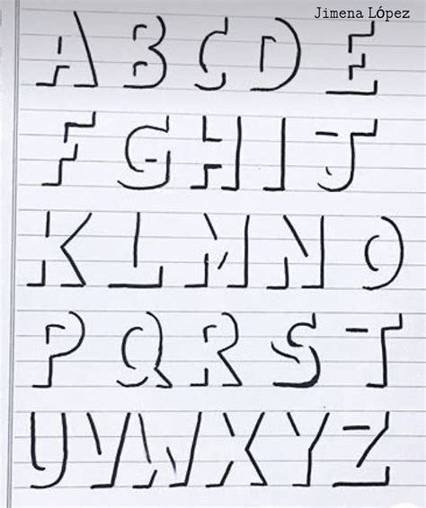 𝙹𝚒𝚖𝚎𝚗𝚊 𝙻ó𝚙𝚎𝚣 Hand Lettering Alphabet Fonts Lettering Styles Alphabet