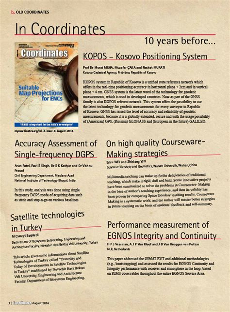 Coordinates A Resource On Positioning Navigation And Beyond Blog