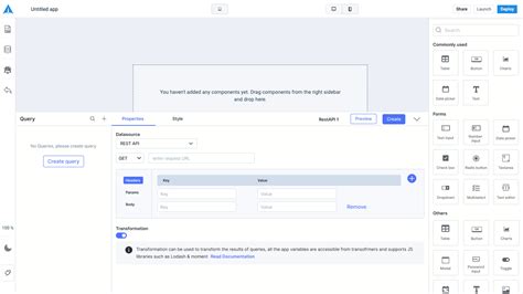 Redesign Query Panel Editor · Issue 1949 · Tooljettooljet · Github