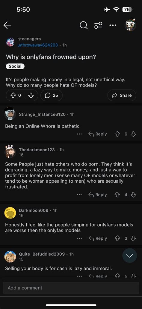 Rant About Sex Work Rteenagers