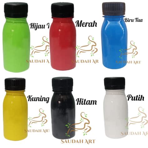 Jual Cat Acrylic Cat Akrilik Warna Primer 90ml Berkualitas Shopee Indonesia