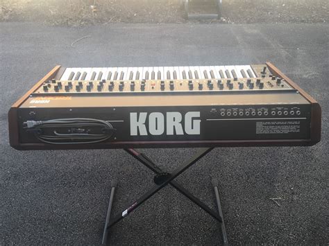 Matrixsynth Vintage Korg Trident Analog Polyphonic 8 Voice Synthesizer