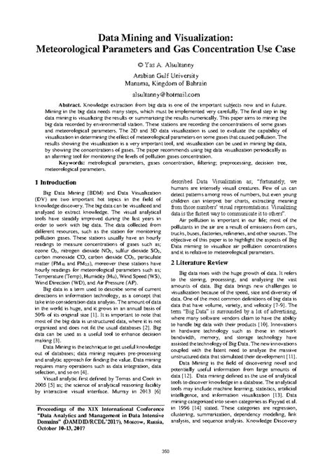 Data Mining And Visualization Data Mining And Visualization