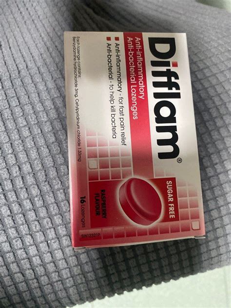 Difflam Lozenges Health And Nutrition Health Supplements Vitamins