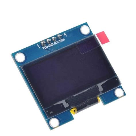 1 3 oled display module white blue 128x64 resolution i2c spi sh1106