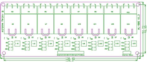 5V Relay Module 8 Channels Opencircuit