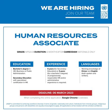 Human Resources Associate With Undp Greencap Cambodia