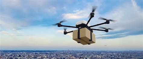 The Future Of Delivery Logistic Drones In Action Fly And Tech