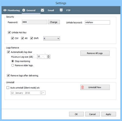Windows Keylogger Screenshots