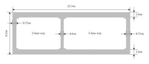 Cross Sectional Dimensions Of The Underpass Download Scientific Diagram