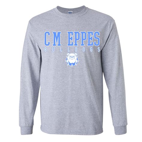 Cm Eppes Bulldogs Long Sleeve Tee Multiple Colors Cm Eppes Middle