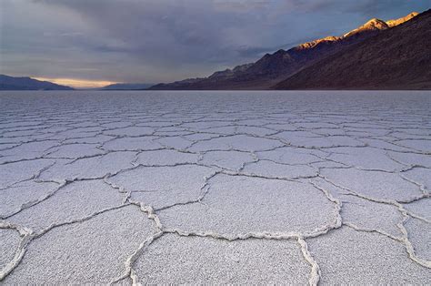 Hottest Driest Lowest Death Valley National Park California Usa