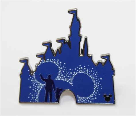 Walt And Mickey Castle Disneyland 2025 Hidden Disney Wave B Pin