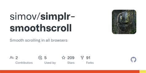 Github Simov Simplr Smoothscroll Smooth Scrolling In All Browsers