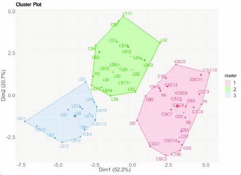 Result Of The K Means Cluster Analysis From Perkey Et Al 2020