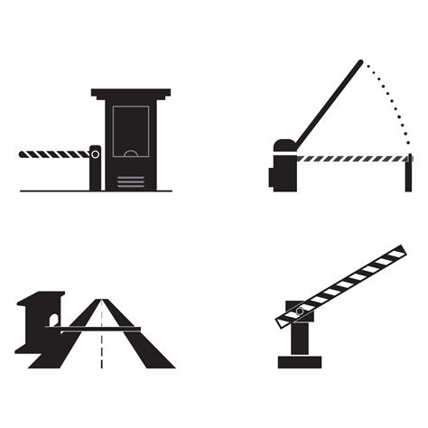 Toll Gate Icon 10060348 Vector Art At Vecteezy