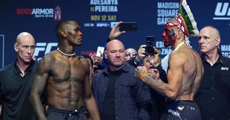 Ufc 281 Live Blog Israel Adesanya Vs Alex Pereira Mma Fighting