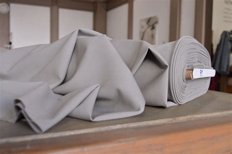 Deadstock Wool Gabardine Taupe Salt Lake Sewciety