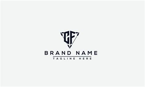 Logo Design Letter Cf Elegant Modern Vector Template Vector Art At Vecteezy
