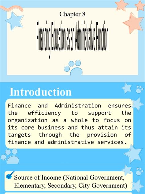 Chapter 8 Financing Education As An Administrative Function Pdf