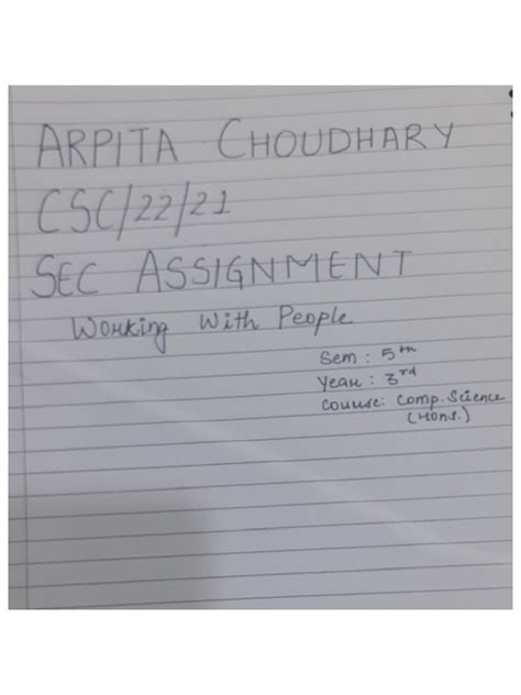 Sec Assignment Pdf