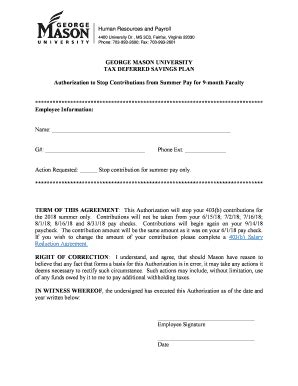 Gmu Human Resources Fill Online Printable Fillable Blank PdfFiller