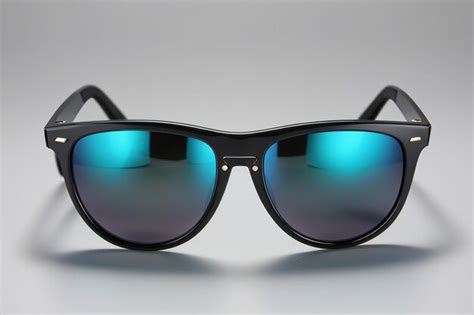 Premium Ai Image Unisex Dark Sunglasses Isolated