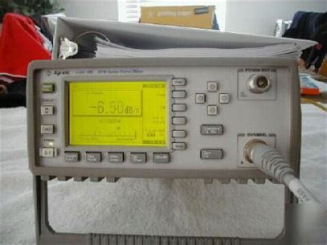 Agilent E B Epm Series Power Meter W Sensor Cable