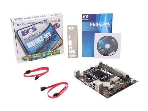 Used - Very Good: ECS H61H2-MV LGA 1155 Micro ATX Intel Motherboard ...