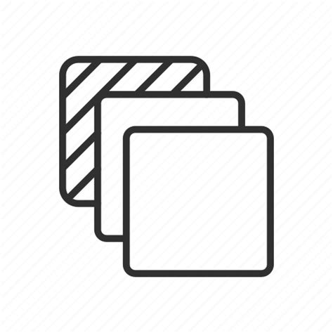 Artboards Duplicate Layer Square Icon