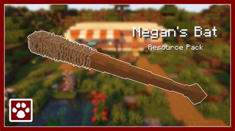 Negans Bat Lucille Resource Pack Minecraft Texture Pack