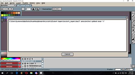 Script Export Sprites Layers Separately Scripts And Extensions Aseprite Community