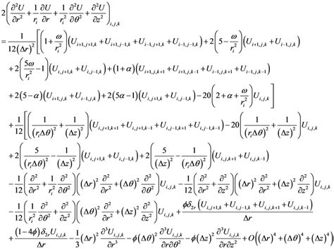 High Accurate Fourth Order Finite Difference Solutions Of The Three