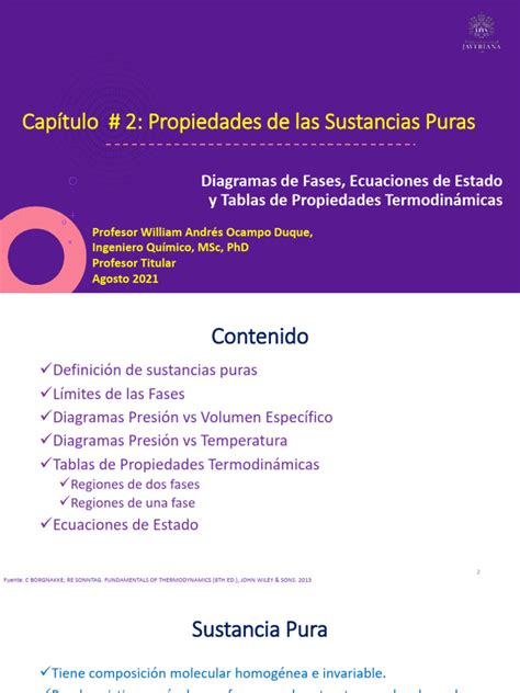 Ok Propiedades De Las Sustancias Puras Semana 3 12082021 Pdf