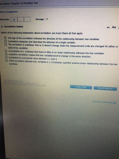 Solved Omplete Chapter 14 Problem Set Back To Assignment