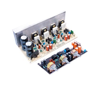 Audio Lite 150 Watt Stereo Amplifier Board Using 2 Pair Of C5198a1941