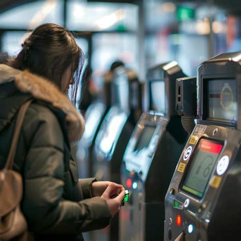Describe The Evolution Of Ticketing Systems In Public Transport Premium Ai Generated Image