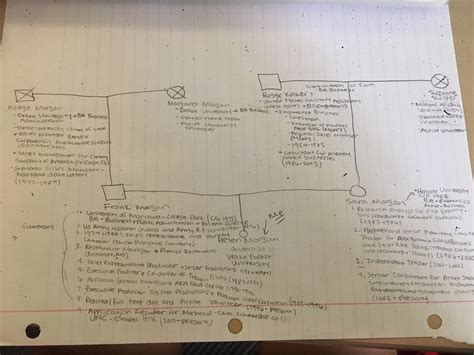 220 Illustrated Career Genogram And Summary Helens College To