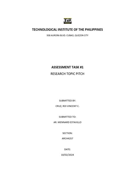 ar491 rma at01 cruz roi vincent c pdf libraries transport