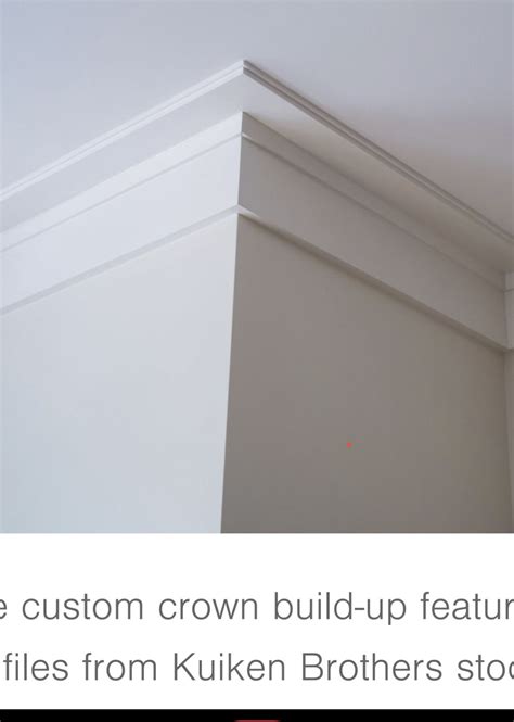 Custom Crown Molding For A Stylish Bathroom Craftsman Crown Molding
