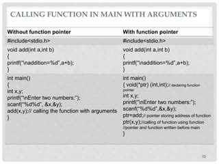 Function Pointer PPTX