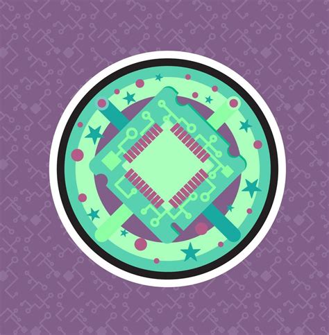 Computer Processor Chip Vector Art At Vecteezy