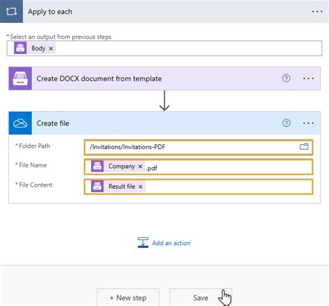 How To Read Csv Files And Bulk Generate Documents Using Power Automate Flow Azure Logic Apps
