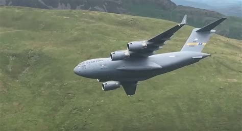 Omg First Ever Video Of C 17 Crushing The Mach Loop