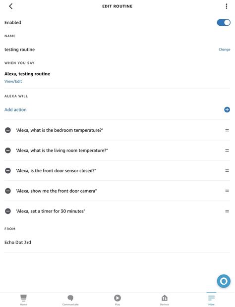 I Can Add More Than One Custom Command Into A Routine New Feature Rolling Out Or A Bug R