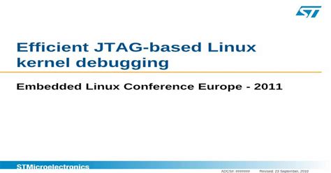 Pdf Efficient Jtag Based Linux Kernel Debugging Jtag Based Linux