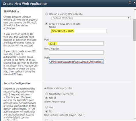 Dotnet With Naveen How To Create Sharepoint Web Application