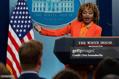 White House Press Secretary Karine Jean Pierre Goes Back And Forth