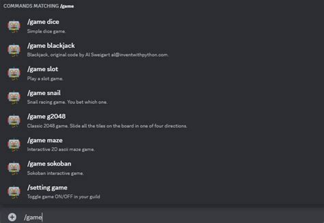 games tipbot help documents